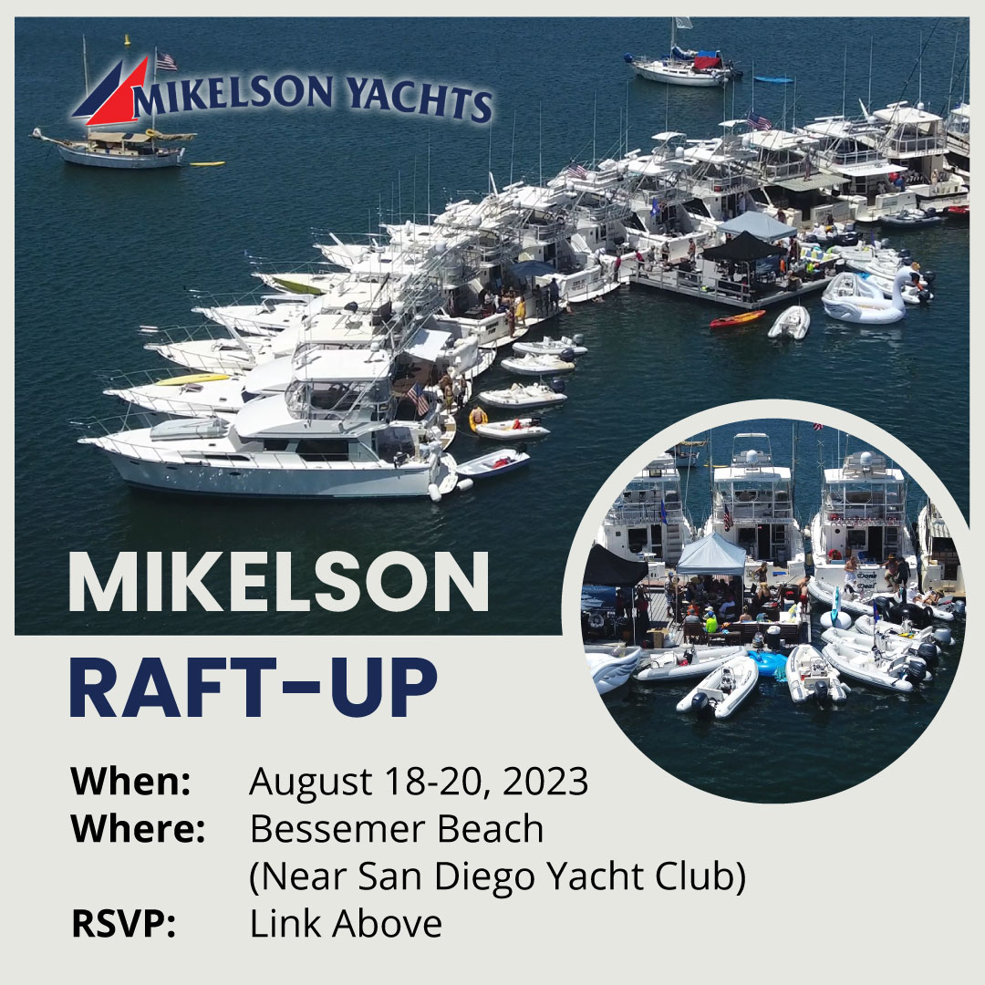 Raft-up Event 2023 - Mikelson Yachts